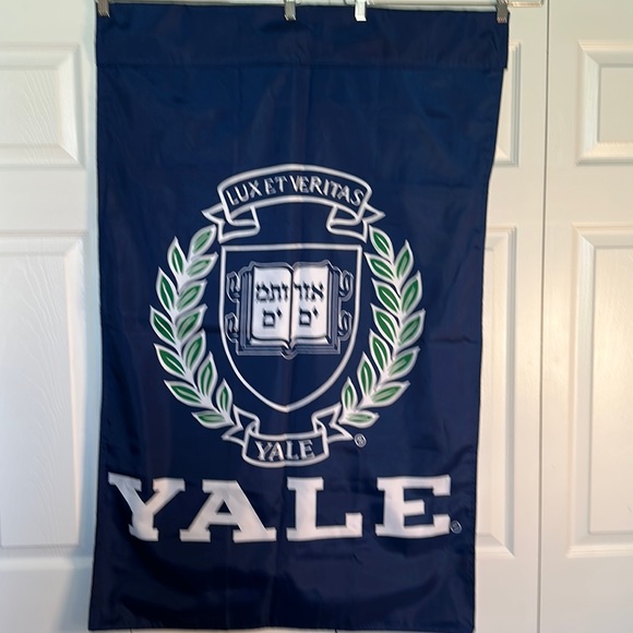 Other | Yale University Large Yard Flag | Poshmark